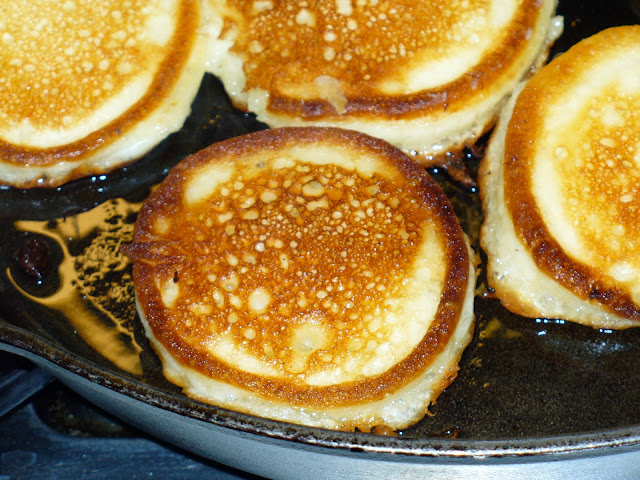 Russian Oladyi: Yogurt Pancakes | The Girl's Guide to Guns and Butter