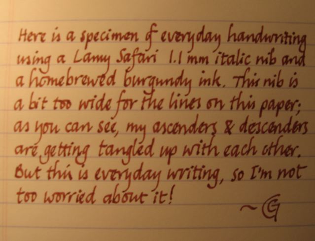 What Does Your Handwriting Look Like - Page 6 - Handwriting ...