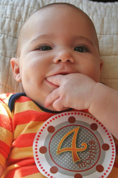 ThePoeFam: Nash: 4 Months Old