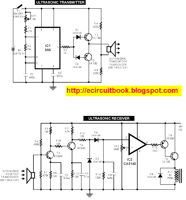 eCircuitbook: Ultrasonic Switch