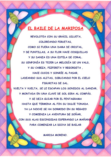 POEMAS INFANTILES CON DIBUJOS PARA NIÑOS