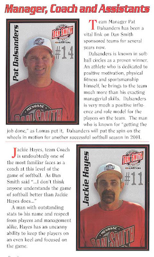 2001 Dan Smith Team - www.softballcenter.comwww.softballcenter.com