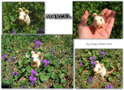 Needle Felted Mice - Hand Crafted by Cindy Walker - Blue Ridge Artist ...