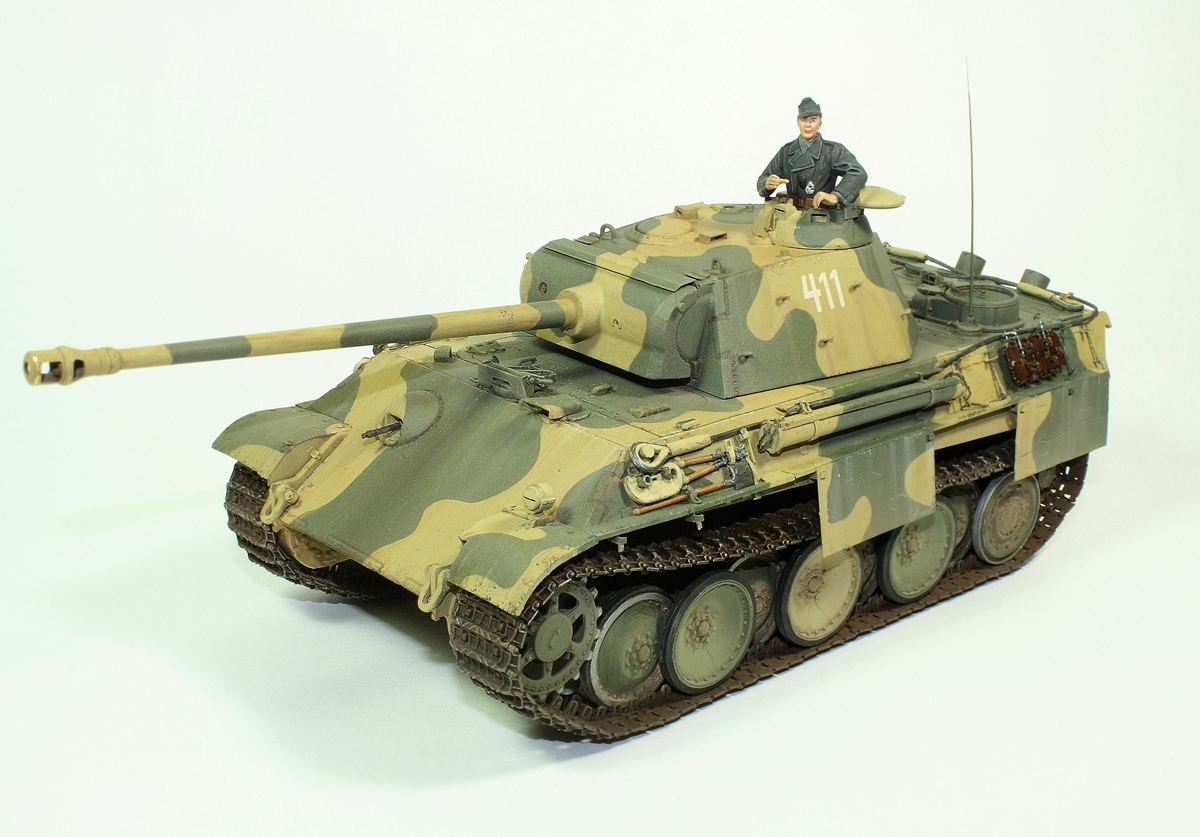 BW Scale Models: Final Panther G 11th Panzer Division-Bavaria