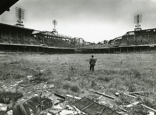 Connie Mack Stadium abandoned - Bob Bartosz — Google Arts & Culture