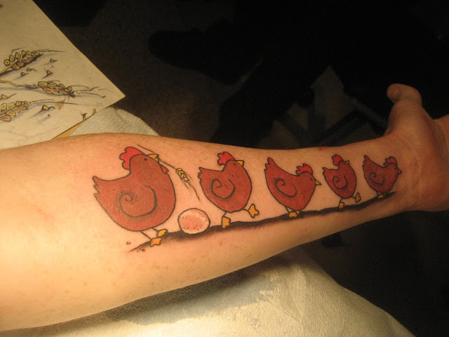 Team Ramsey: Chickens and Tattoos