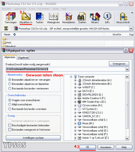 Zelf U3 software maken: