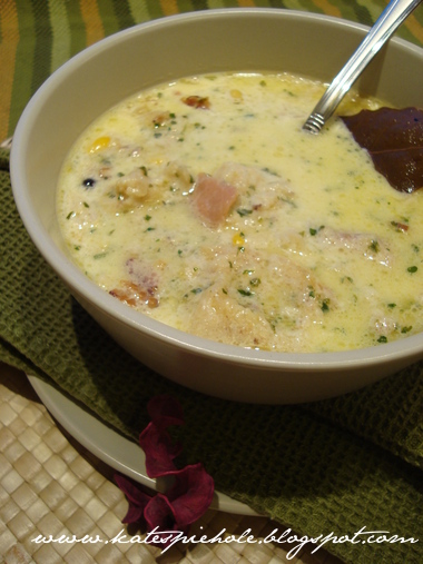 Kate's Pie Hole: Chowder. Zupa rybna