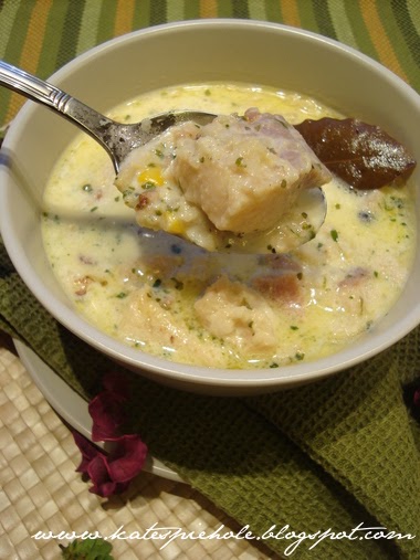 Kate's Pie Hole: Chowder. Zupa rybna