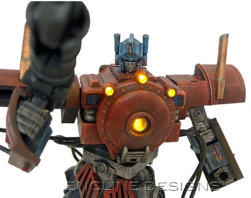 Danomatic: Boneco Optimus Prime STEAMPUNK!
