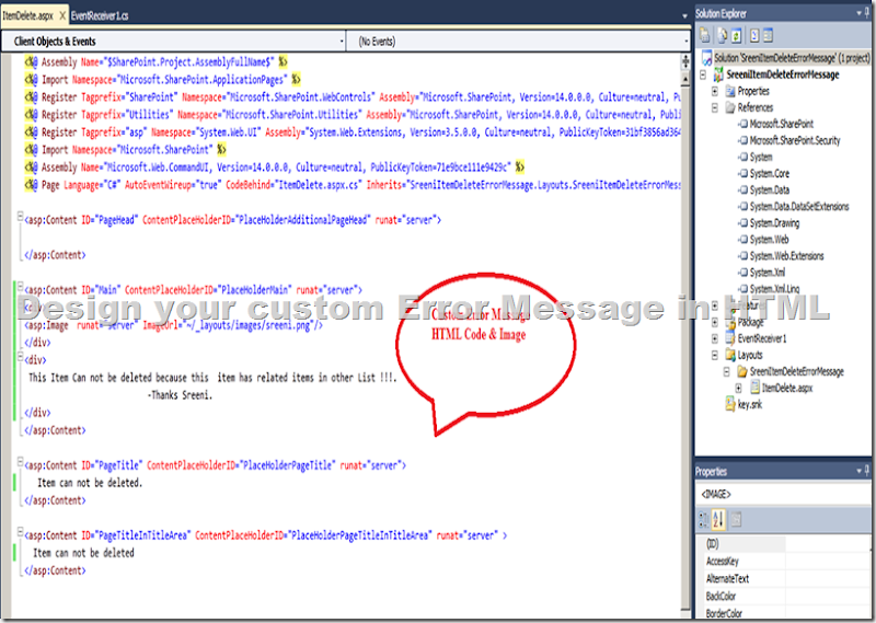 Bytes Matters Custom Error Page In Sharepoint 2010