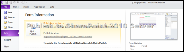 Bytes Matters: Customizing SharePoint 2010 List form Using InfoPath 2010 Bytes Matters: Customizing SharePoint 2010 List form Using InfoPath 2010