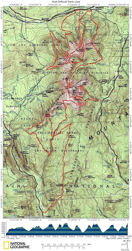 Longest trails hike to a NH4 | New England & New York Backcountry ...