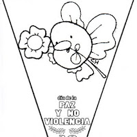 BANDERINES DIA DE LA PAZ PARA IMPRIMIR