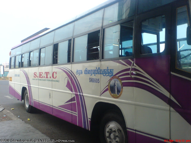 New buses from TNSTC in 2010 – Part 1 (SETC) | TNSTC Blog - TamilNadu ...