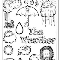 EL TIEMPO DIBUJOS SOBRE EL TIEMPO PARA COLOREAR