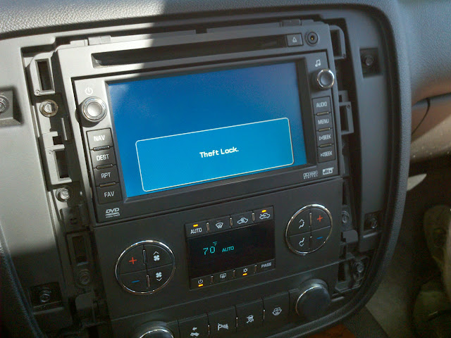 Big Day For The Avalanche Yesterday! Installed OEM nav radio and ...