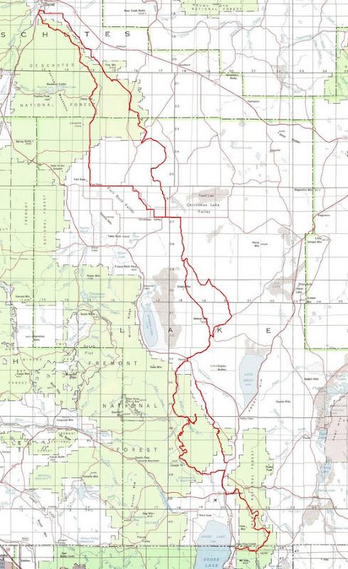 Bend OR to CA border (via Fandango and OBDR) | Adventure Rider