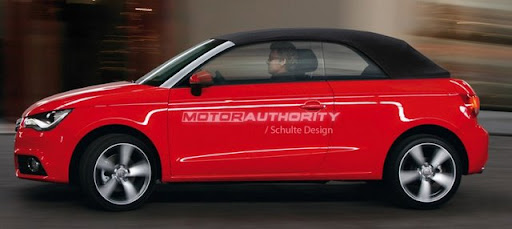 Audi planeja quatro novas versões do A1. Uma delas é o Cabriolet ...