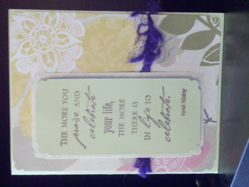 { The Craftin' Geek }: {Color Selection & Birthday Card}