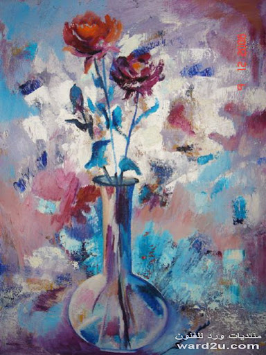 وأحيانا بطابع تعبيري رمزي عميق له صلة وثيقة بمعانات الإنسان المعاصر