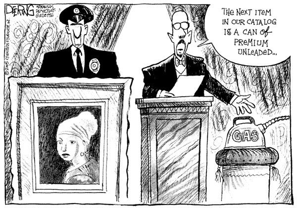 Chuck's Fun Page 2: Modern Day Auction - Cartoon