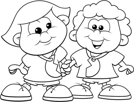 Best Friends coloring pages | Coloring Pages