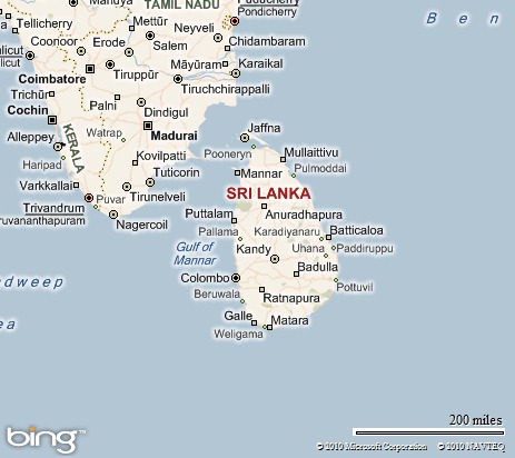 Tourism in Sri Lanka: Sri lanka Road Map