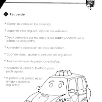DIBUJOS CONSEJOS PARA LA SEGURIDAD DE LOS NIÑOS