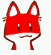 Emoticon gratis: Volpe Red Fox (Pyong)