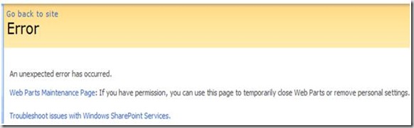 SharePoint Malaya: How to Turn Off SharePoint Custom Error Message and ...