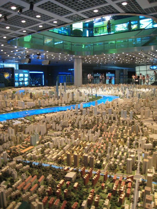 Gigantic Scale Model of Shanghai | Amusing Planet