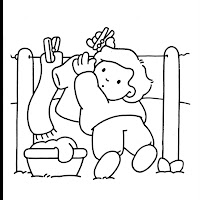 DIBUJOS PARA COLOREAR DE ACTIVIDADES DE LOS NIÑOS