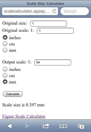 Online Scale Calculator
