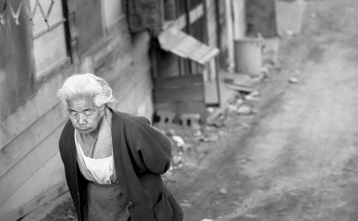Larry in Japan 40 Years Ago: A Japanese Slum, Hiroshima 1973