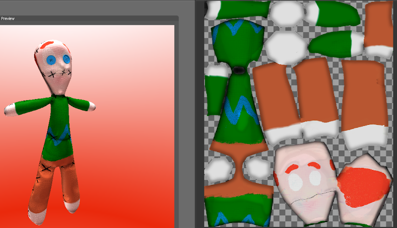 Doll texture WIP - Materials and Textures - Blender Artists Community