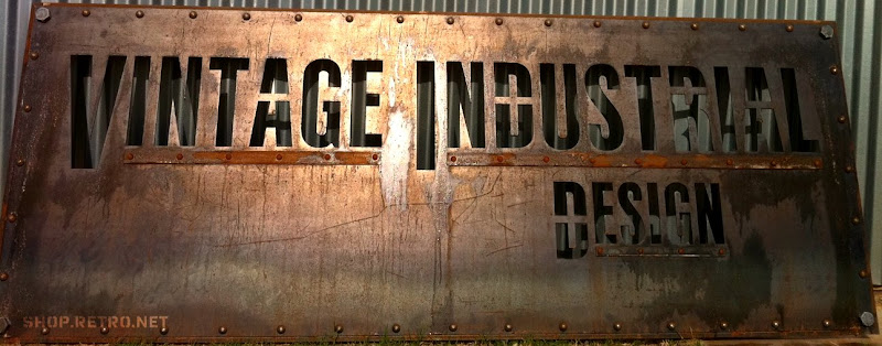 vintage retail sign | Vintage Industrial Furniture