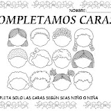 LA CARA PARTES DE LA CARA COLOREA DIBUJA Y APRENDE