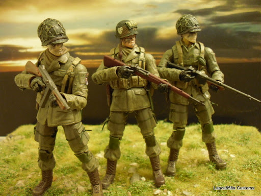 Custom G.I. Joe WWII Duke Flint And Hawk - HissTank.com