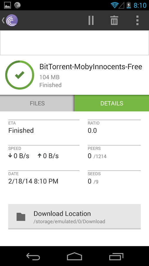 BitTorrent®- Torrent Downloads - Android Apps on Google Play