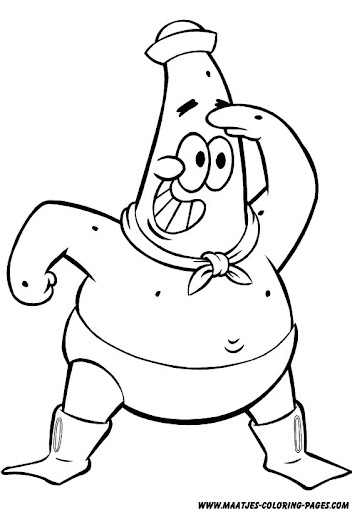 COLOREAR PATRICIO ESTRELLA DIBUJOS PARA COLOREAR DE PATRICIO ESTRELLA