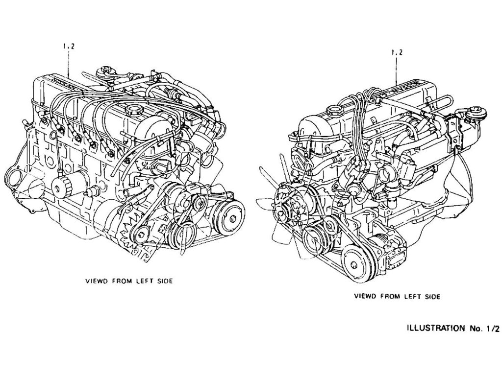 Datsun 280Z Engine Assembly L28E