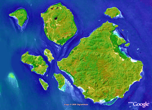 Earth Art, with Google Maps | MetaFilter