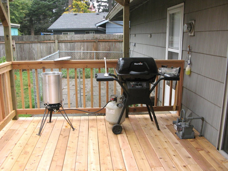 Outdoor brew kitchen | IFish Fishing Forum