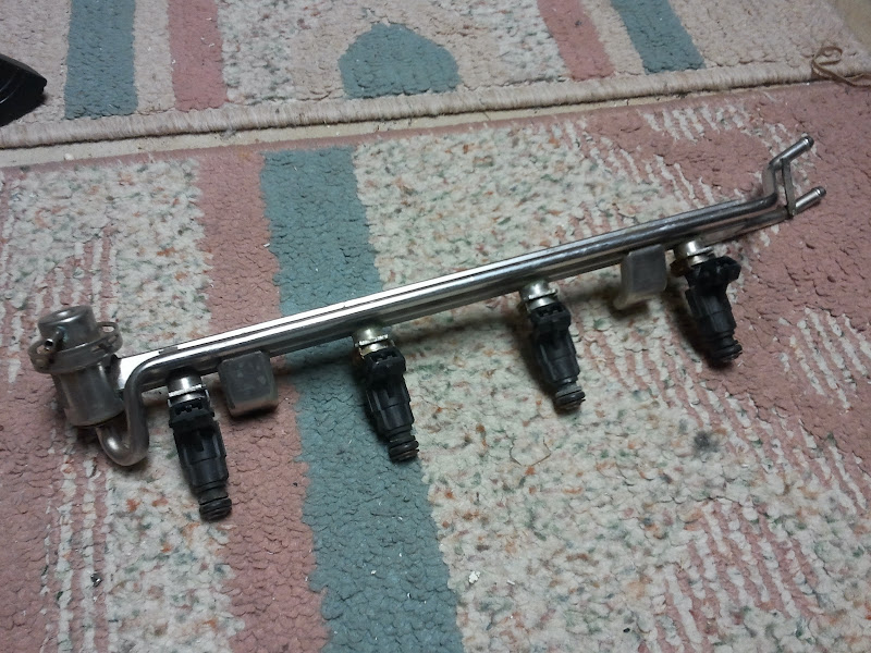FS: AWP 1.8t Fuel Rail, OEM Injectors, OEM FPR | VW Vortex - Volkswagen ...
