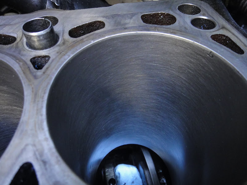 Valve and head failure - Do you think I can hone these cylinder ...