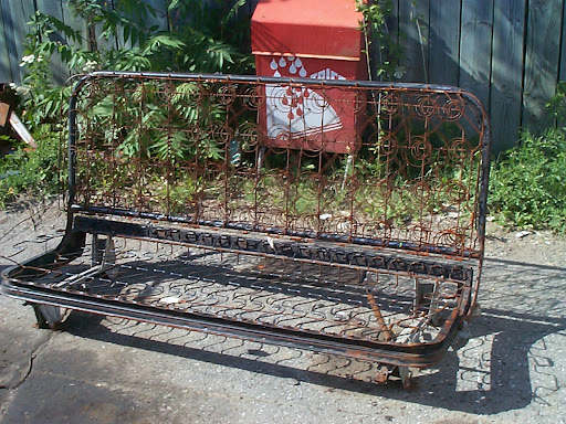 Original bench seat adjustment spring and lever - The 1947 - Present ...