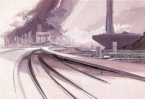 Planetary Folklore: Superhighways, Approach to the City