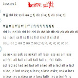 Unit I – alpha keys | sliceofrice