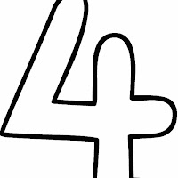 MOLDES DE LETRAS Y NUMEROS